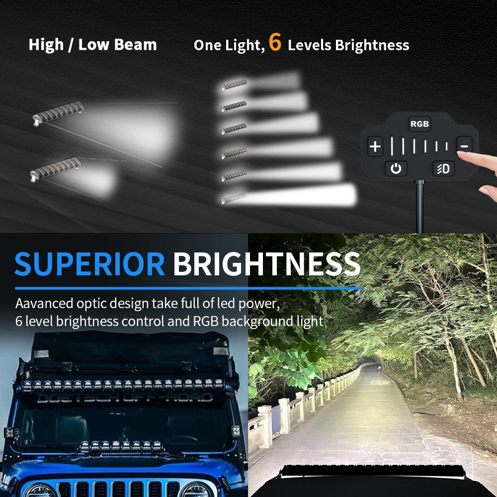 30rgb Evolve Led Light Bar – Zeus 4x4 Accessories