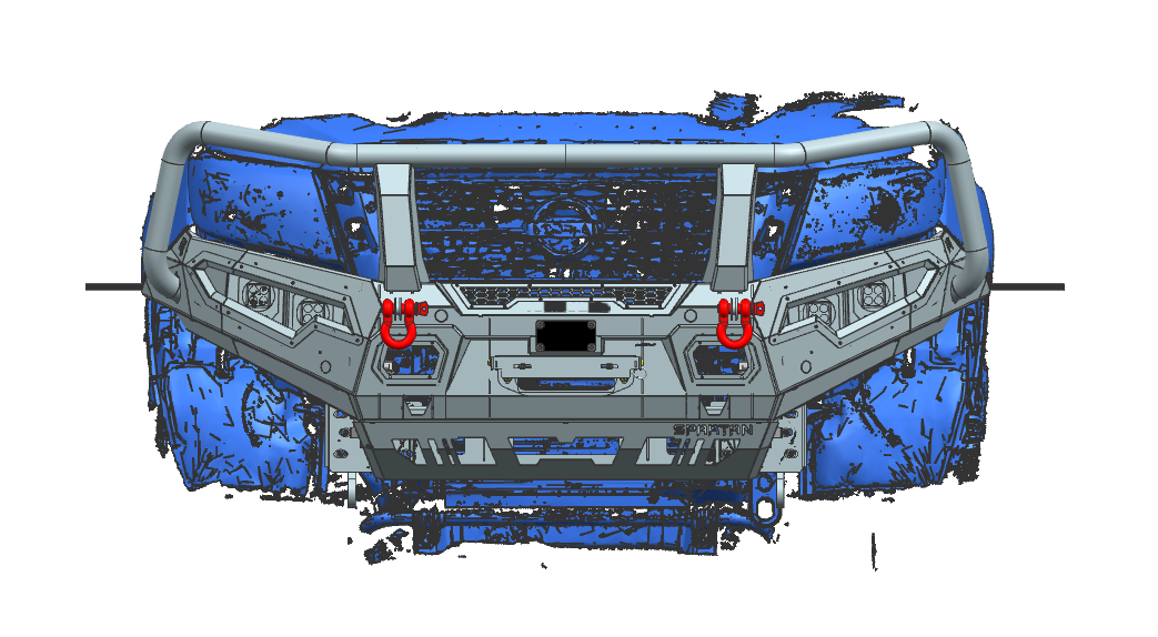 2015-2023 Navara NP300 Viper Bullbar – Zeus 4x4 Accessories