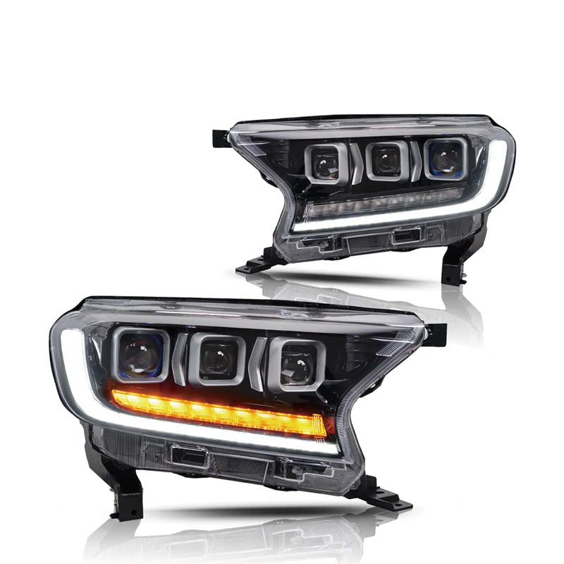 LED HEADLIGHTS FOR FORD RANGER PX2,3, T7 T8 2015+ – Zeus 4x4 Accessories