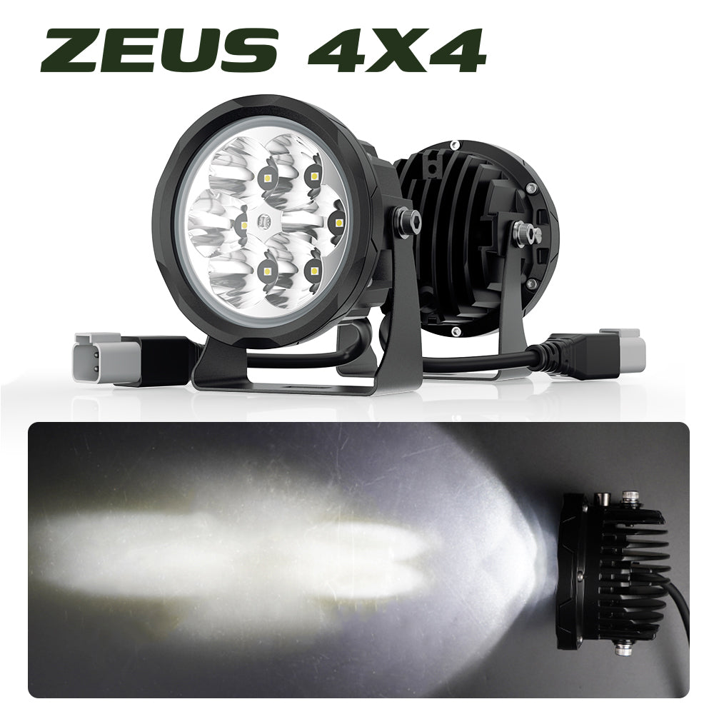 4" ROUND LED LIGHT – Zeus 4x4 Accessories