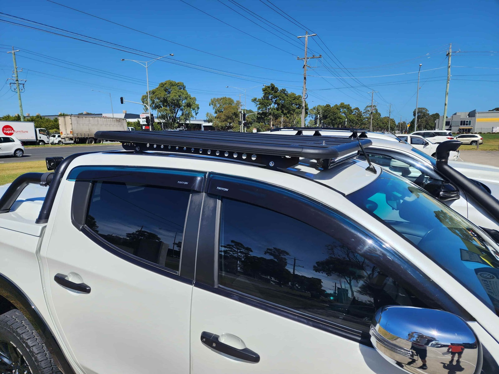 2015+ Mitsubishi Triton Aluminum Roof Rack – Zeus 4x4 Accessories