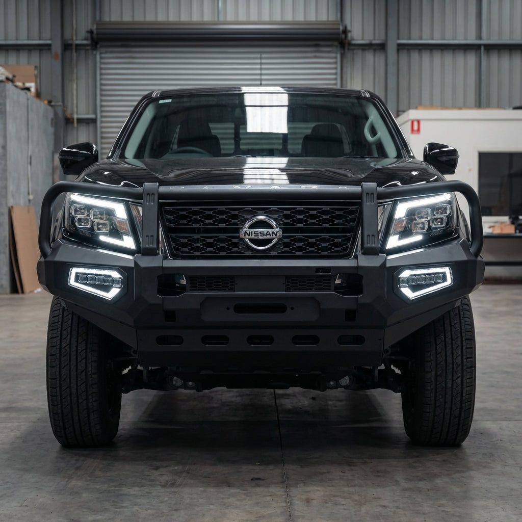 PRE ORDER STEALTH MK11 BULLBAR NISSAN NAVARA 2015-2025 – Zeus 4x4 ...