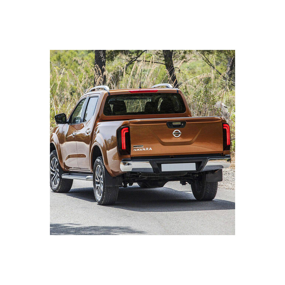 SMOKED LED TAIL LIGHTS SUITS NISSAN NAVARA NP300 2015 - CURRENT (ONLIN ...